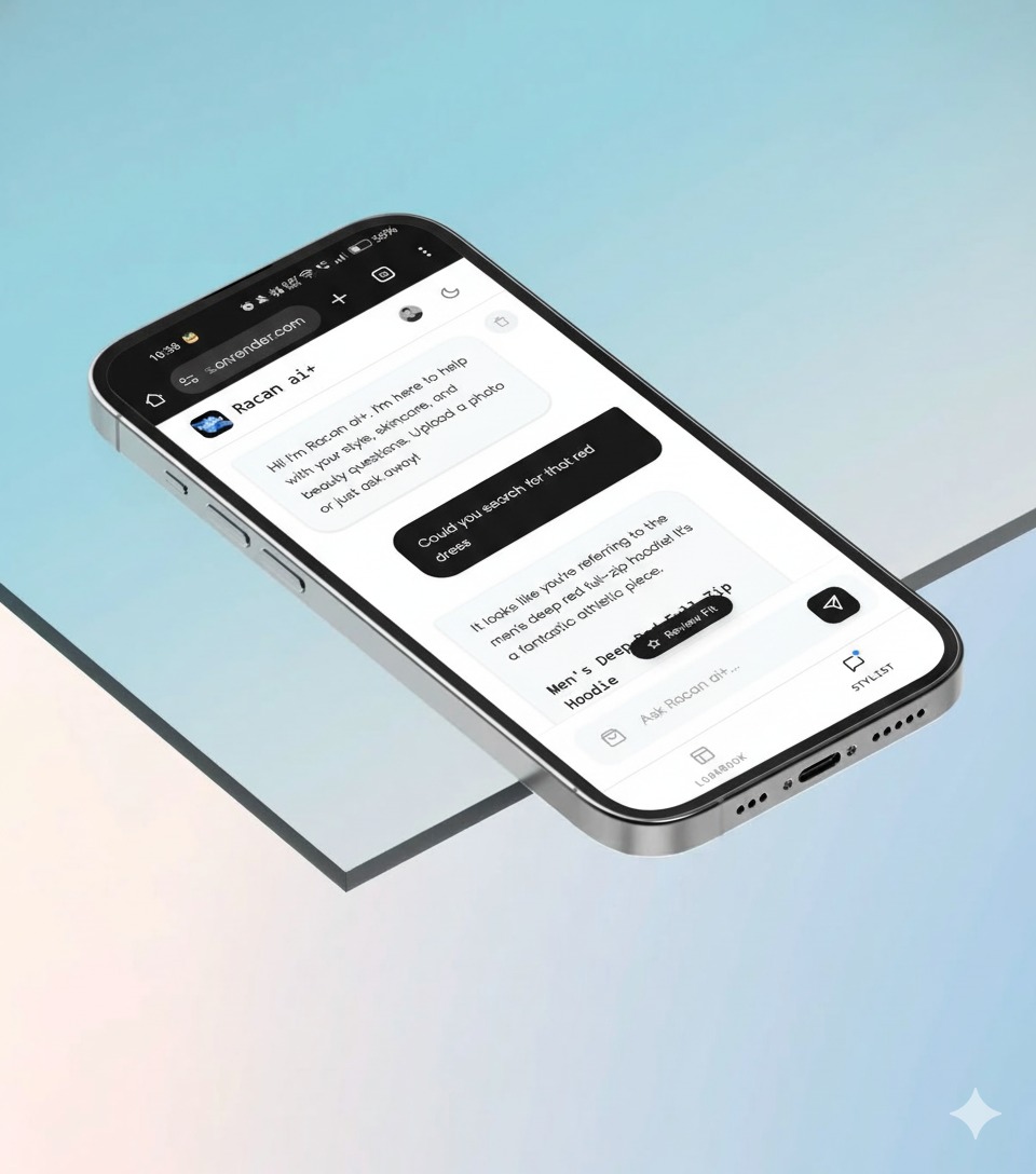 Racan AI - AI-Powered Fashion Assistant & Ecommerce Platform